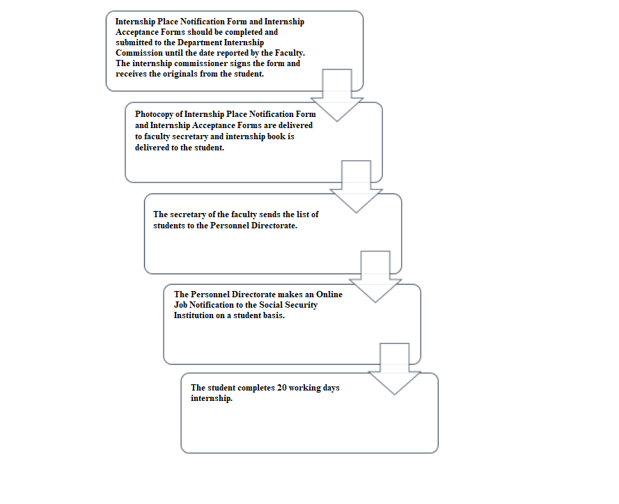 Internship Process Flowchart